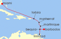 Timetables for Cruises To Trinidad, Trinidad and Tobago during December ...