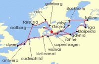 Timetables for Cruises To Warnemunde, Germany on 07 June 2026
