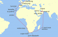 Timetables for Cruises To Port Louis, Mauritius on 08 December 2027