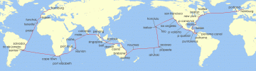 Timetables for Cruises To Papeete, Tahiti, French Polynesia during ...