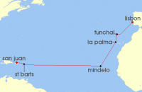 Timetables for Cruises To St Cruz De La Palma, Canary Islands on 01 ...