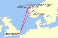 Timetables for Cruises From London, England during August 2027 (05 Aug ...