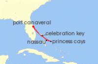 Timetables for Cruises To Princess Cays, Bahamas on 19 January 2026