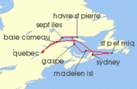 Timetables for Cruises On Crystal Serenity during September 2027 (03 ...