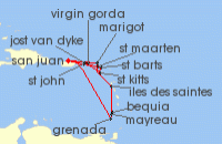 Timetables for Cruises To Iles Des Saintes, Guadeloupe on 12 February 2028