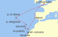 Timetables for Cruises To St Cruz De La Palma, Canary Islands on 07 ...