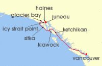 Timetables for Cruises To Klawock, Alaska on 17 May 2026