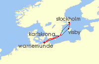Timetables for Cruises From Warnemunde, Germany on 01 May 2027